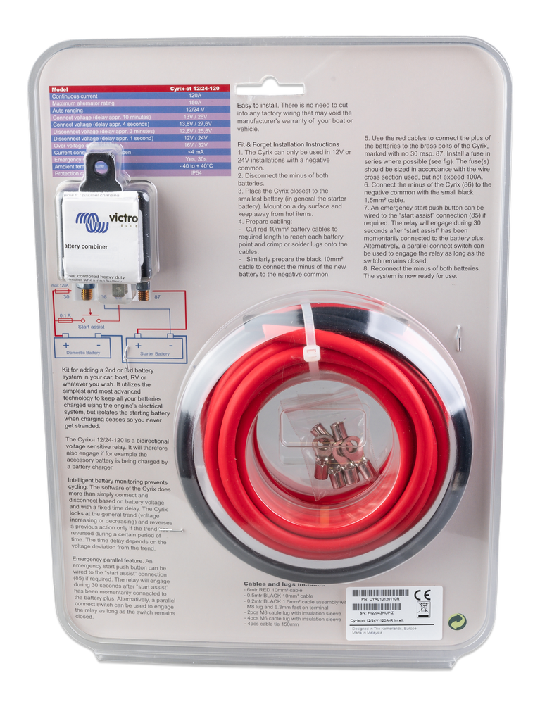 Cyrix-ct Batteriekoppler Set - Victron Energy